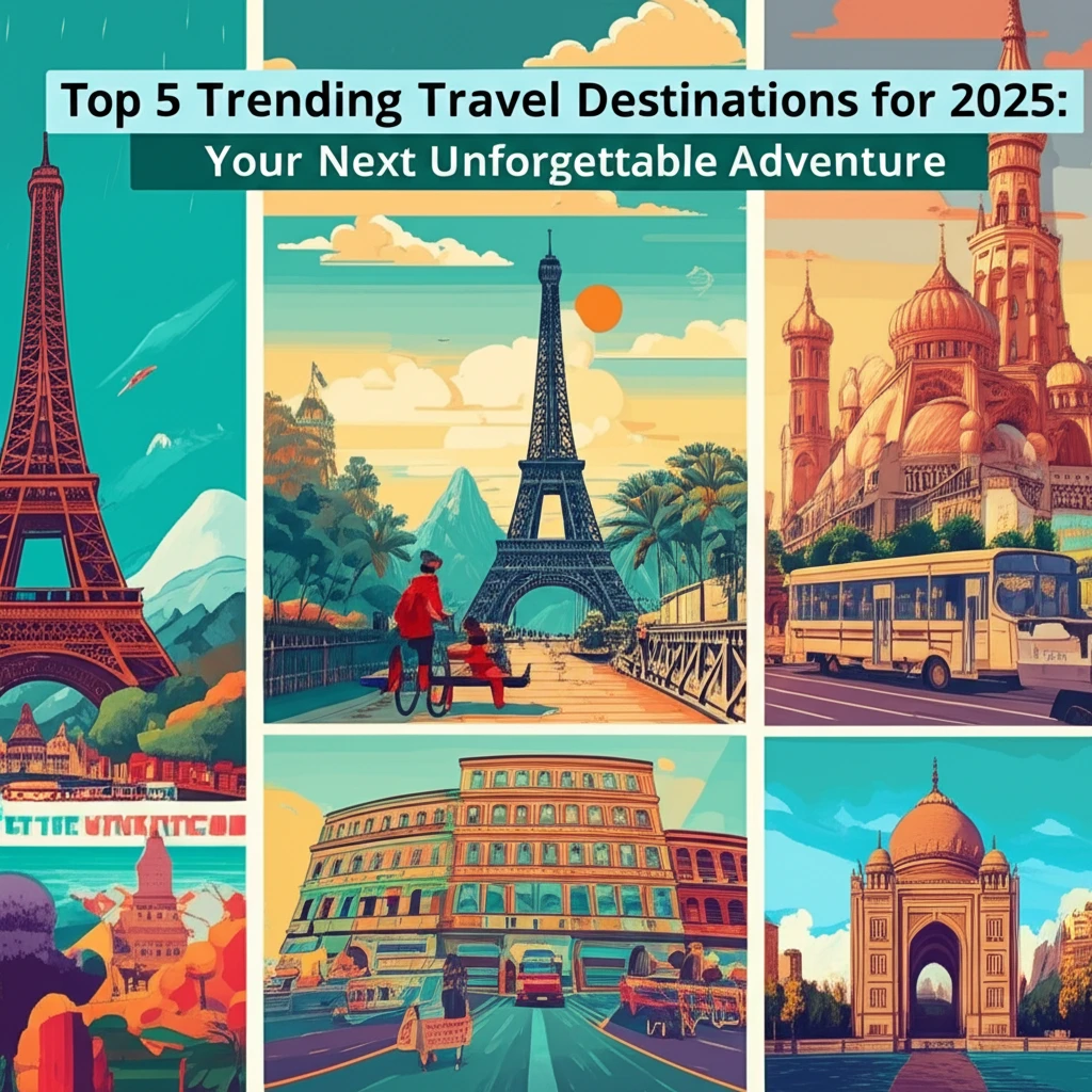 Top 5 Trending Travel Destinations for 2025 | Unforgettable Adventures